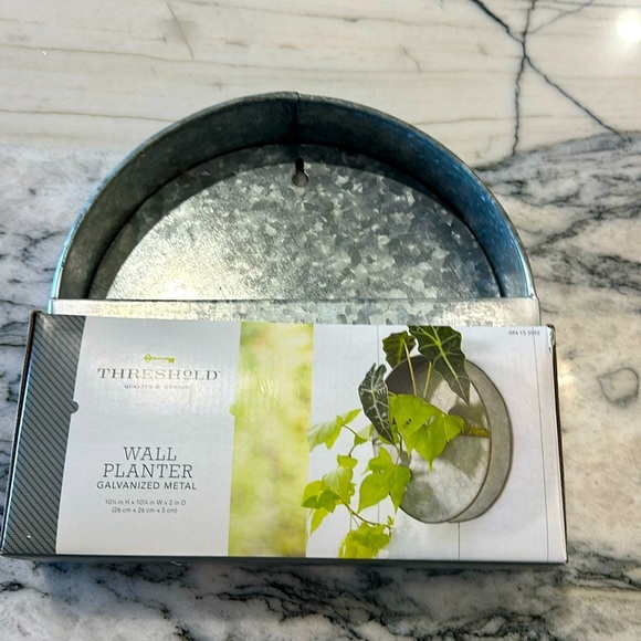Threshold | Wall Decor | Threshold Design Wall Planter Galvanized Metal ...